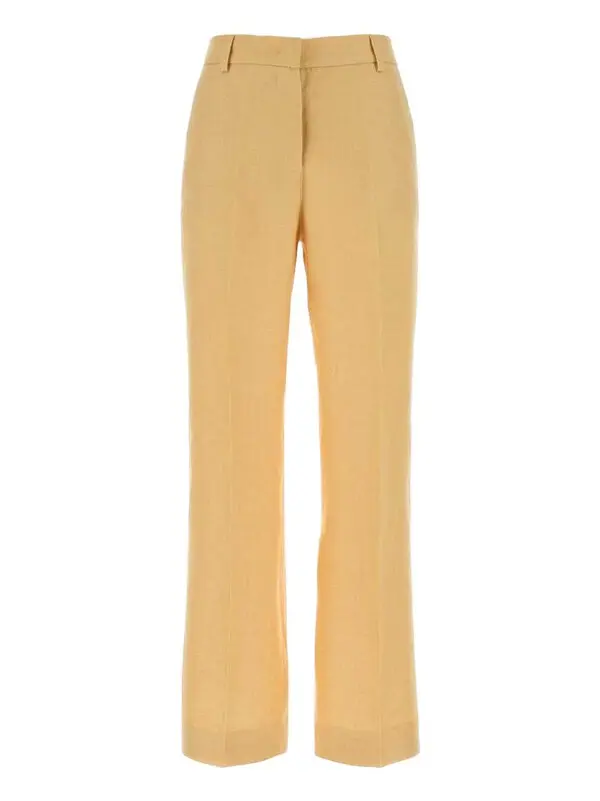 Max Mara Linen Trousers - Cream