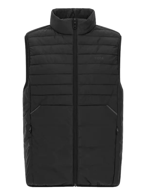 BOSS Padded Water-repellent Gilet - Black