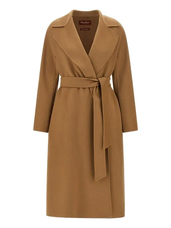 Max Mara Cles Robe Coat - Cream