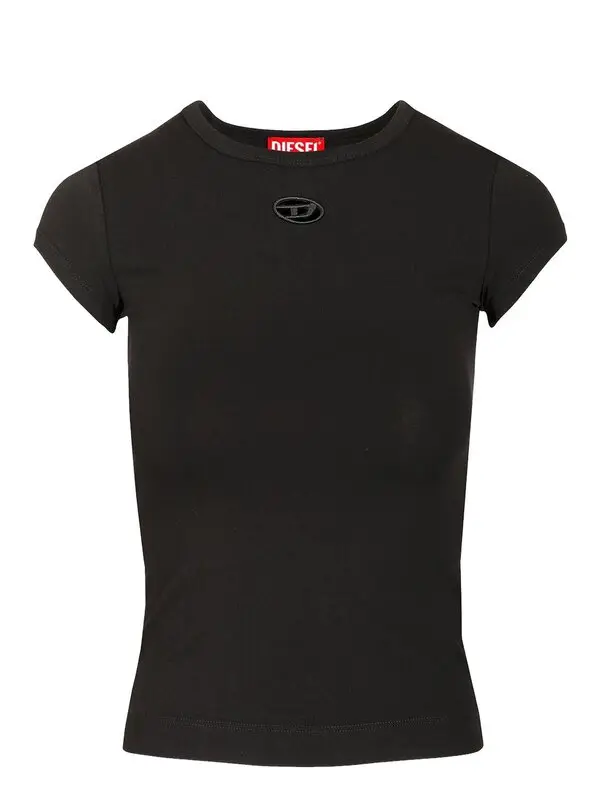 DIESEL® Slim-fit Organic Cotton T-shirt - Black