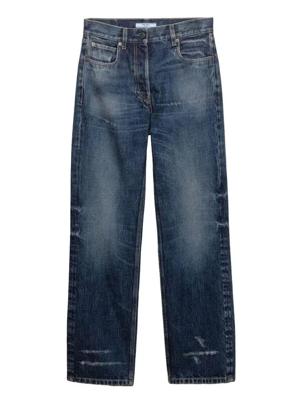 Prada Denim Trousers - Blue