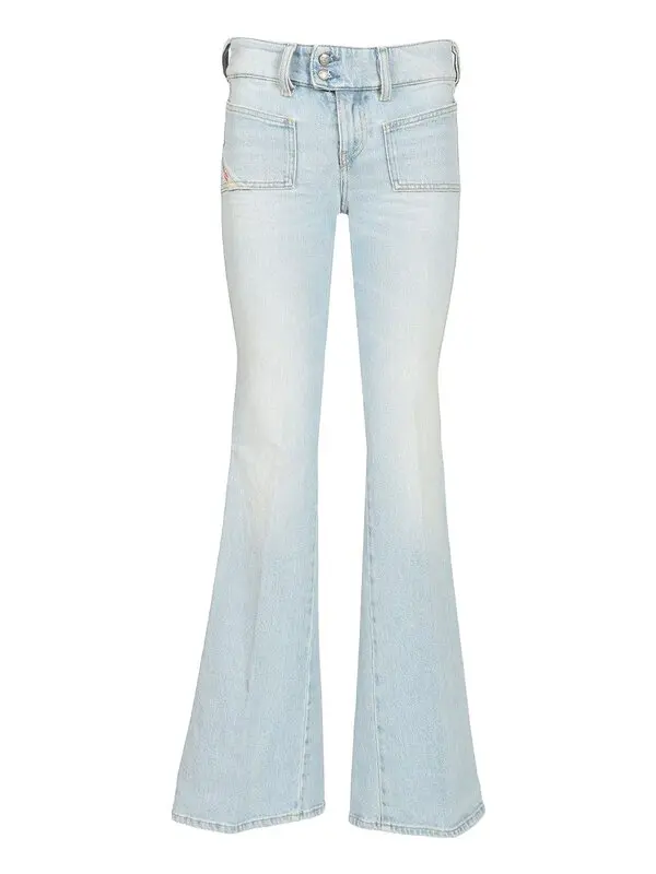 DIESEL® Bootcut Jeans D-hush - Blue
