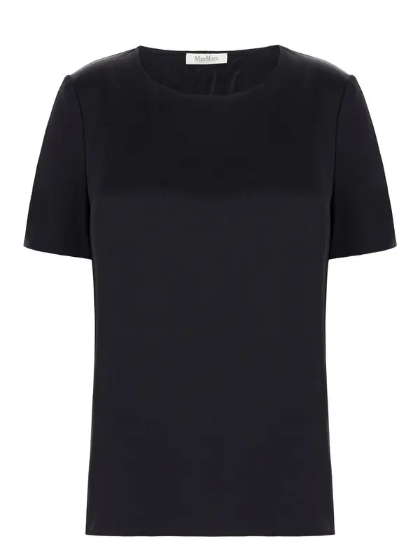 Max Mara Short Sleeve Top - Multicolor