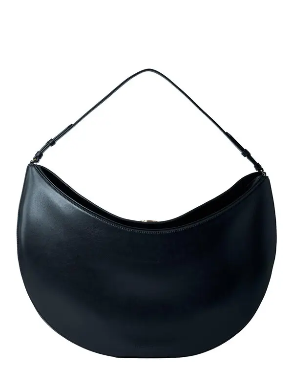 Jacquemus Le Calisso Leather Shoulder Bag - Black