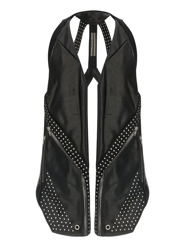 Rick Owens Temple Vest - Black