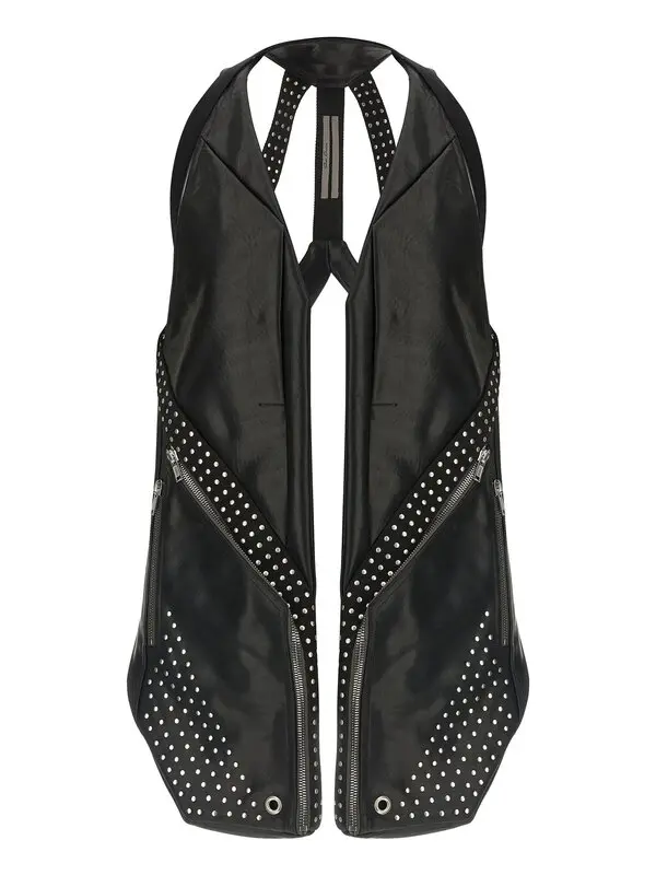 Rick Owens Temple Vest - Black