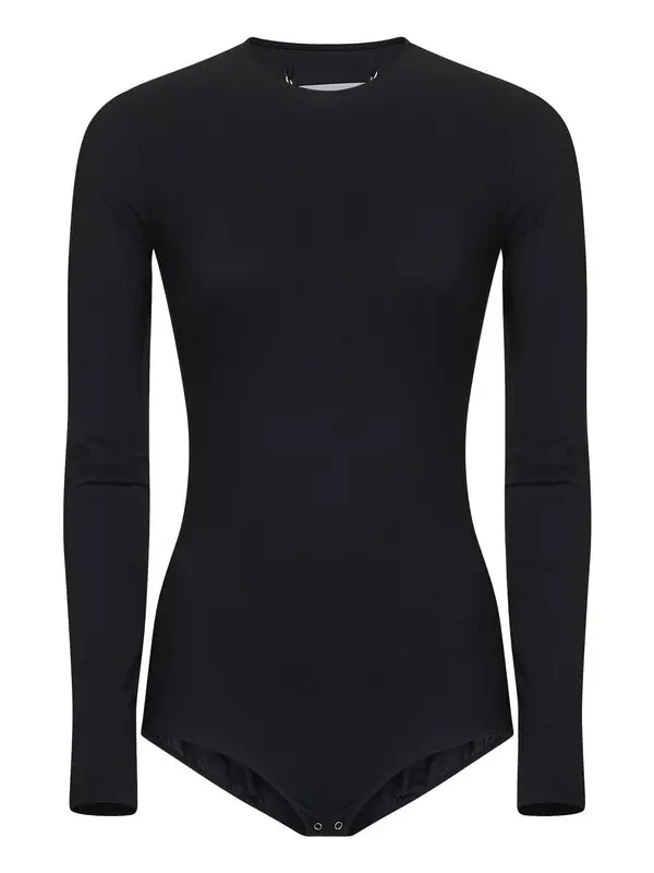 MAISON MARGIELA Technical Jersey Bodysuit - Multicolor