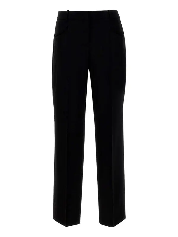 BOSS Tilda9 Virgin Wool Trousers - Black