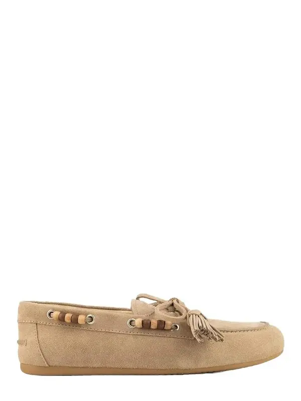 Miu Miu Suede Tassel Loafers - Multicolor