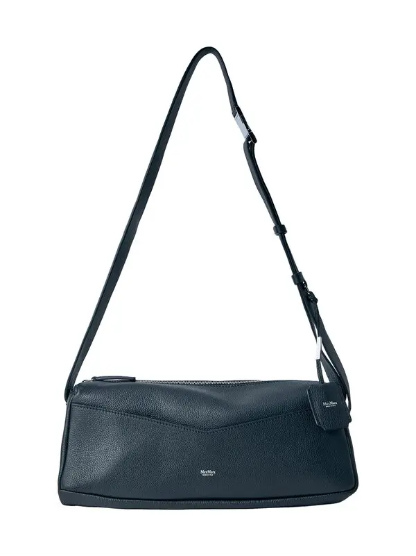 Max Mara Leather Shoulder Bag - Black