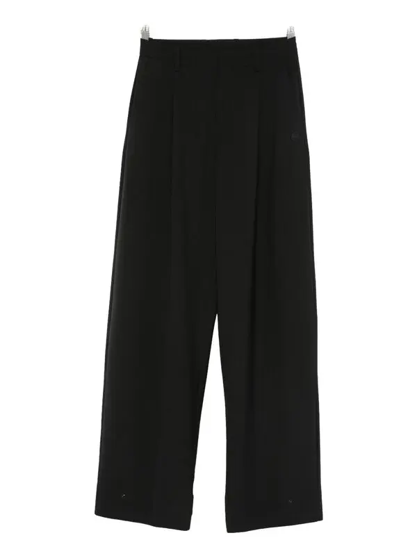 Moncler Wool Blend Trousers - Multicolor