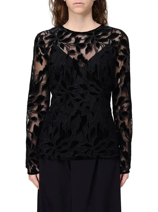 Max Mara Poliestere Top - Black