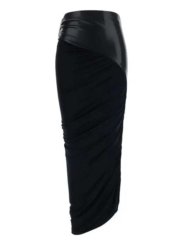Andamane Ursula Asymmetrical Midi Skirt - Multicolor