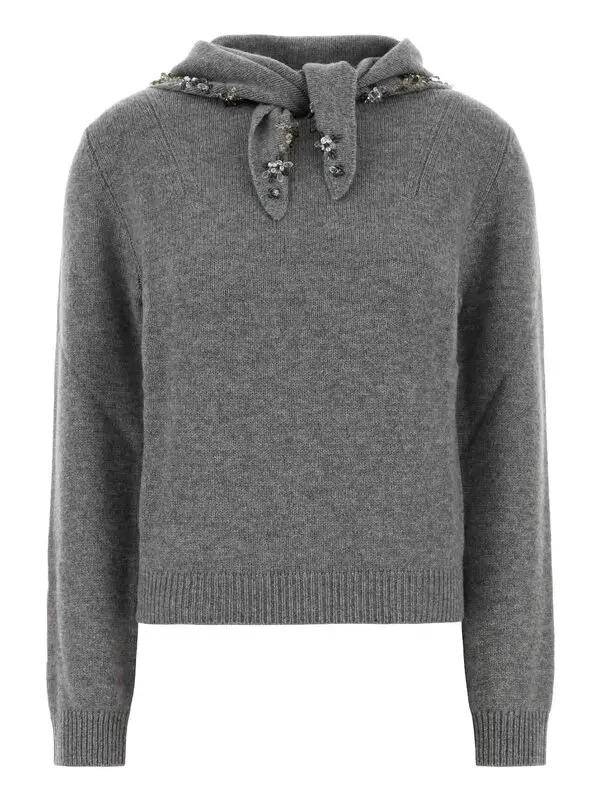Prada Cashmere Sweater - Gray