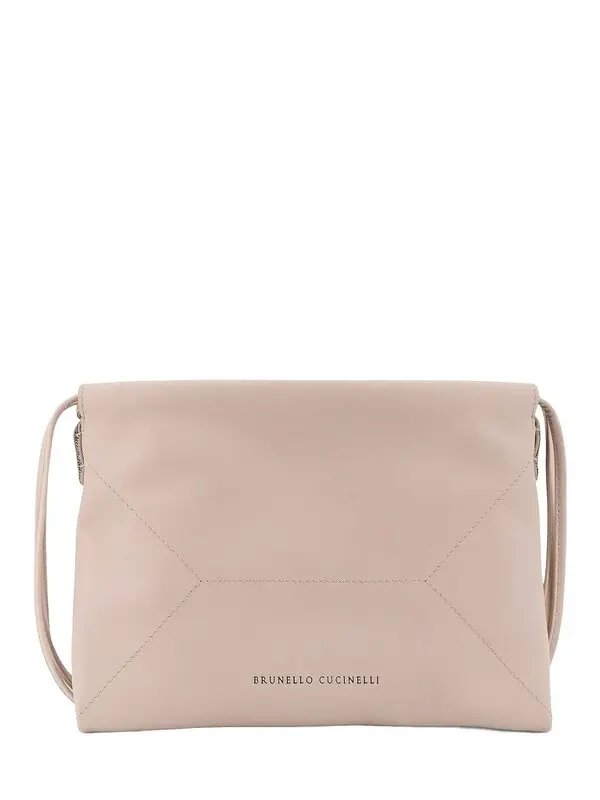 Brunello Cucinelli Leather Shoulder Bag - Multicolor