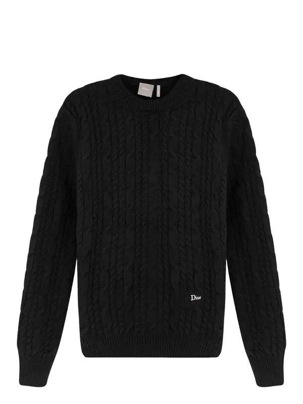 Dior Cable-knit Cashmere Sweater - Multicolor