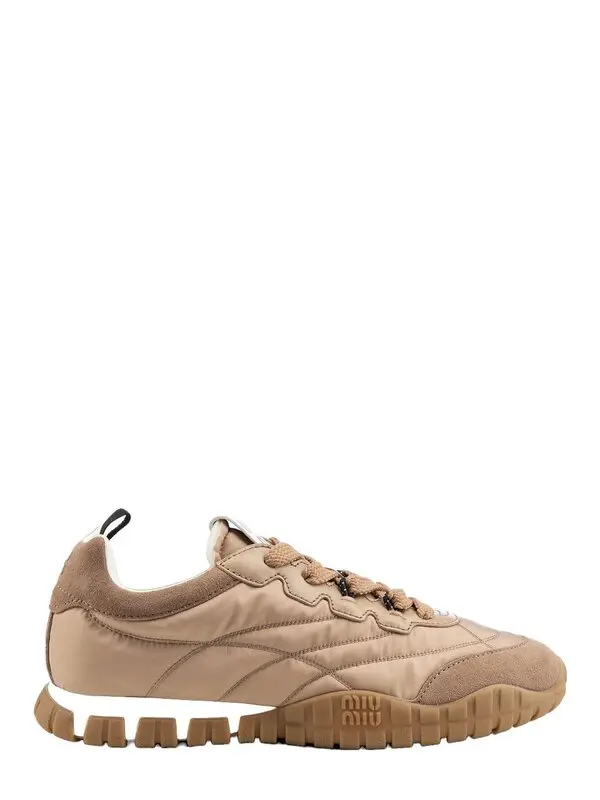 Miu Miu Lace-up Sneakers - Multicolor