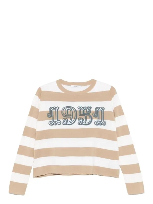Max Mara Wool Striped Sweater - Multicolor