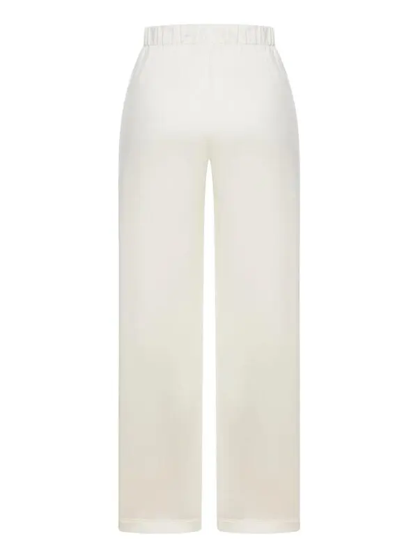 Max Mara Wide Jersey Trousers - Multicolor