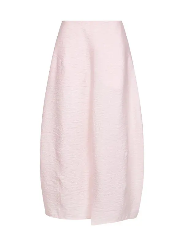 TOTEME Bloom Silk Blend Long Parachute-style Skirt - Multicolor