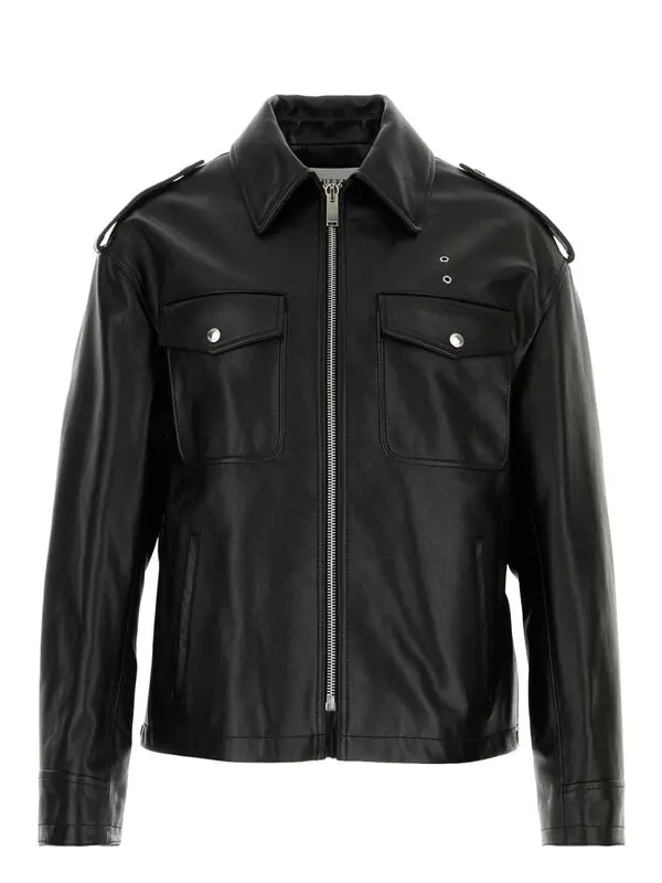 Alexander McQueen Leather Jacket - Black