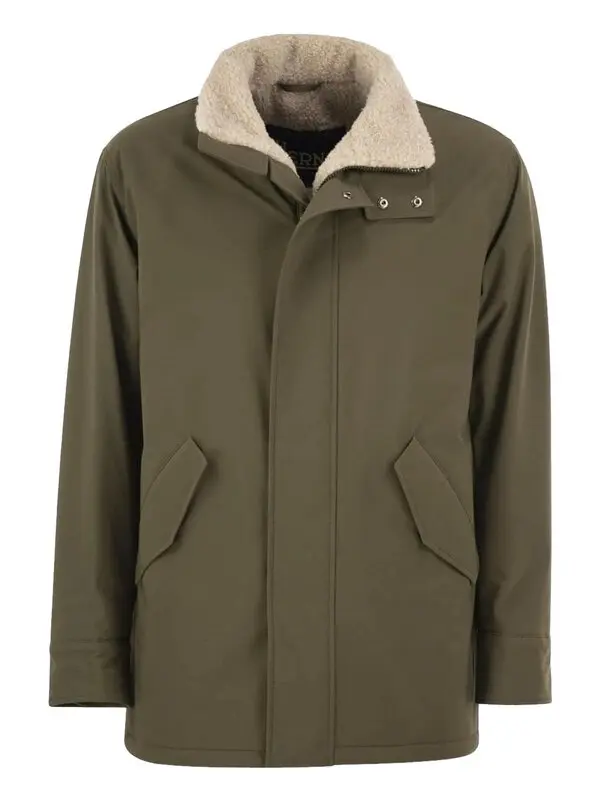 Herno Polyamide Giaccone Uomo - Green