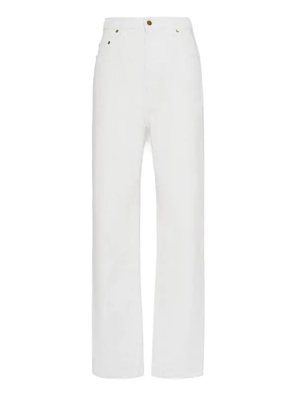 GOLDEN GOOSE Denim Trousers - Multicolor