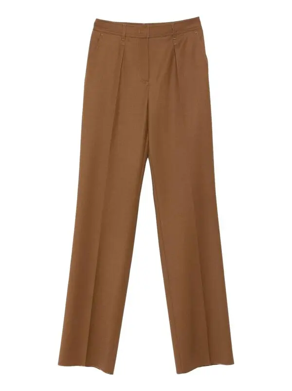 Max Mara Wool Trousers - Multicolor