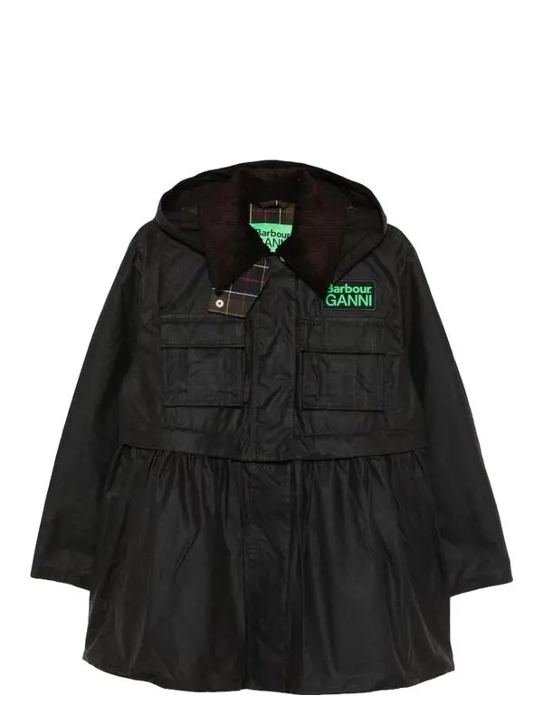 BARBOUR X GANNI Parka Coat - Brown
