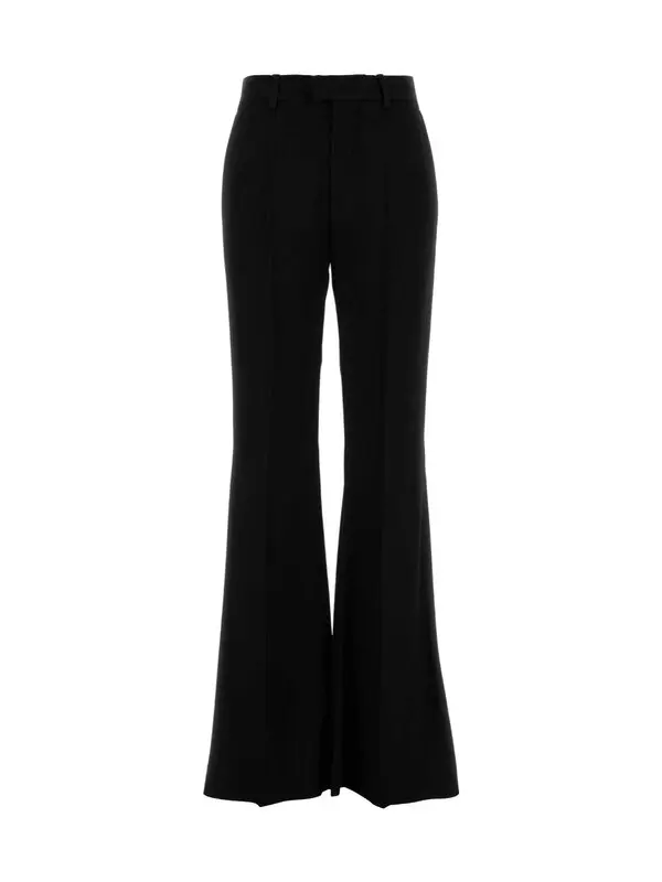 Balenciaga Viscose Palazzo Pant - Black