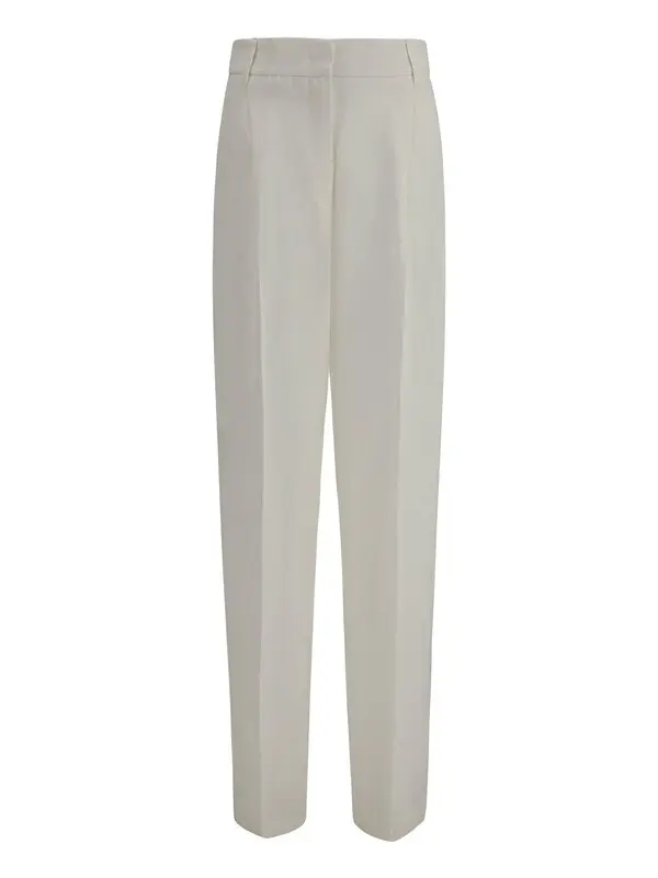 Max Mara Linen Pants - White