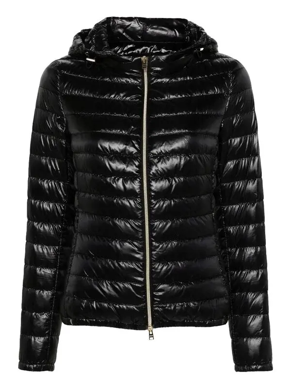 Herno Feather Down Puffer Jacket - Black
