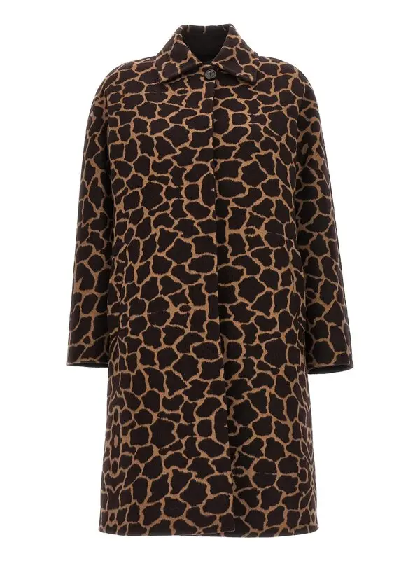 Max Mara Ortica' Coat - Brown