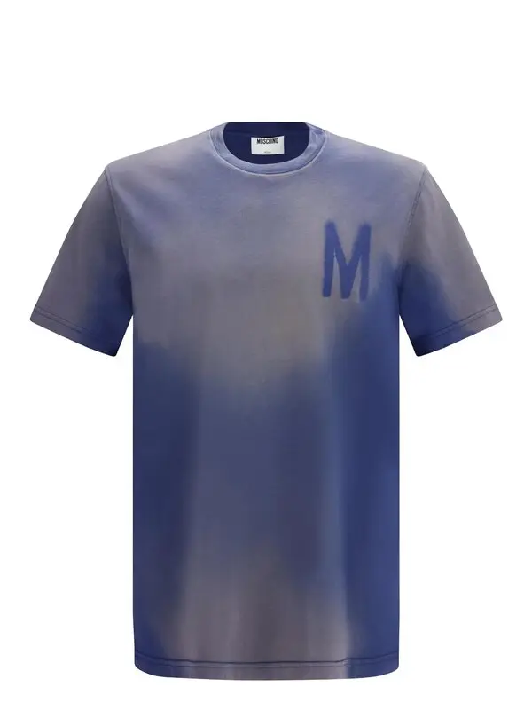Moschino Organic Cotton Jersey T-shirt - Blue