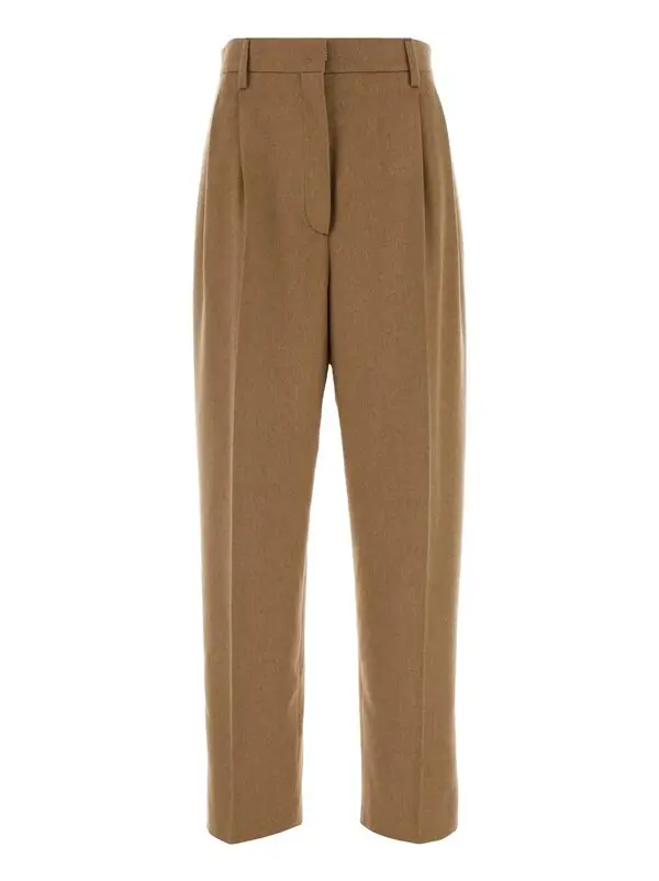 Prada Wool Trousers - Brown