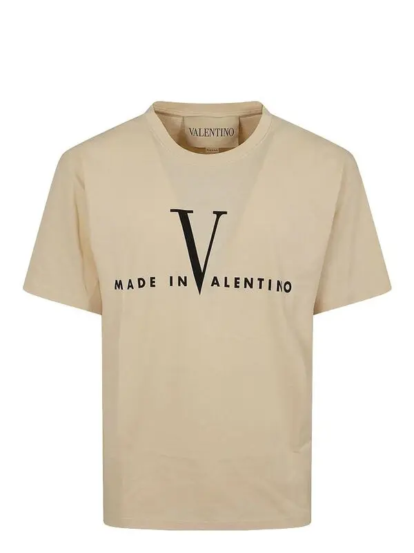 Valentino Garavani Neutrals T-shirts & Vests T-shirts - Cream