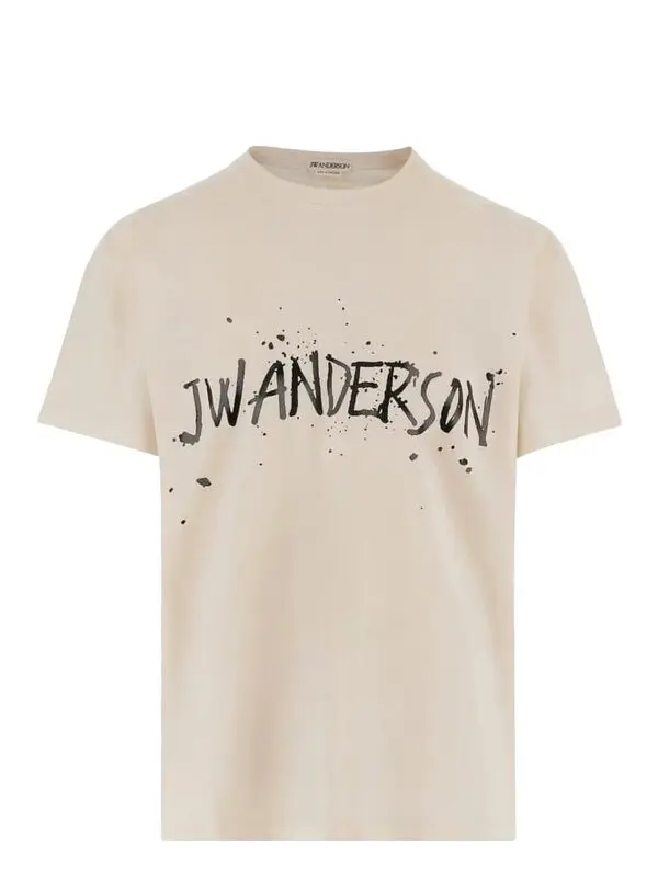 JW Anderson Neutrals T-shirts & Vests T-shirts - Cream