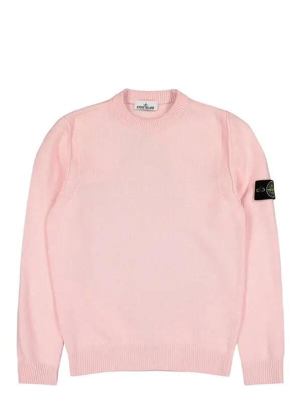 Stone Island Regular-fit Crew-neck Sweater With Ribbed Finish - Multicolor