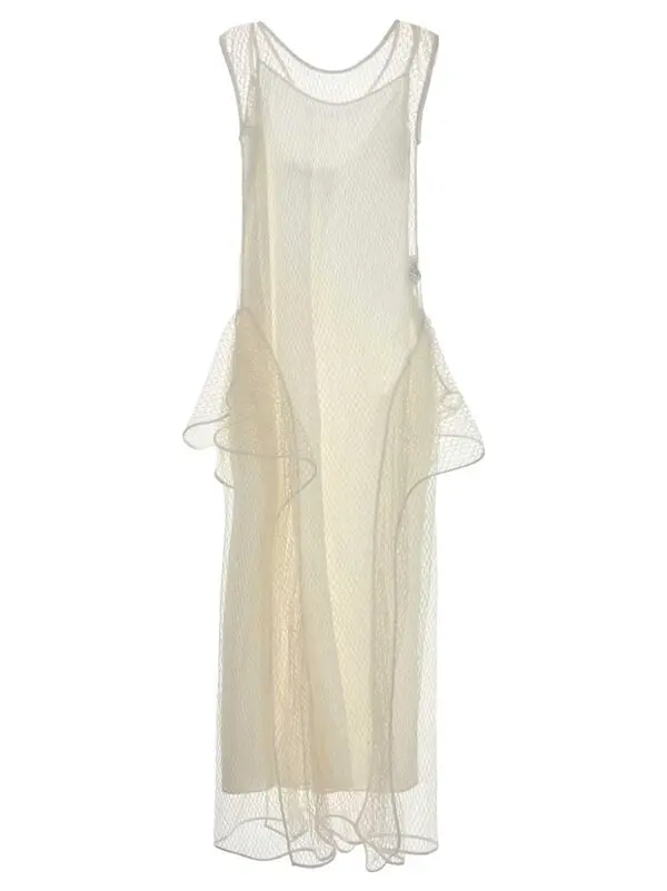 Loewe Mesh Dress - White