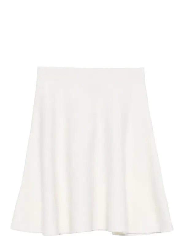 Max Mara Wool Midi Skirt - Multicolor