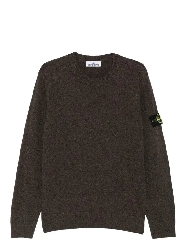 Stone Island Rws Wool Sweater - Gray