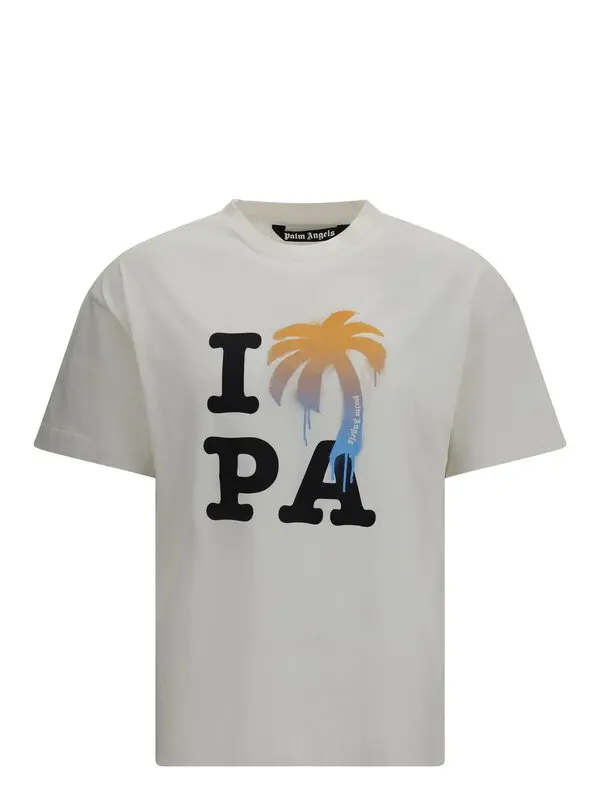 Palm Angels I Love Pa T-shirt - White