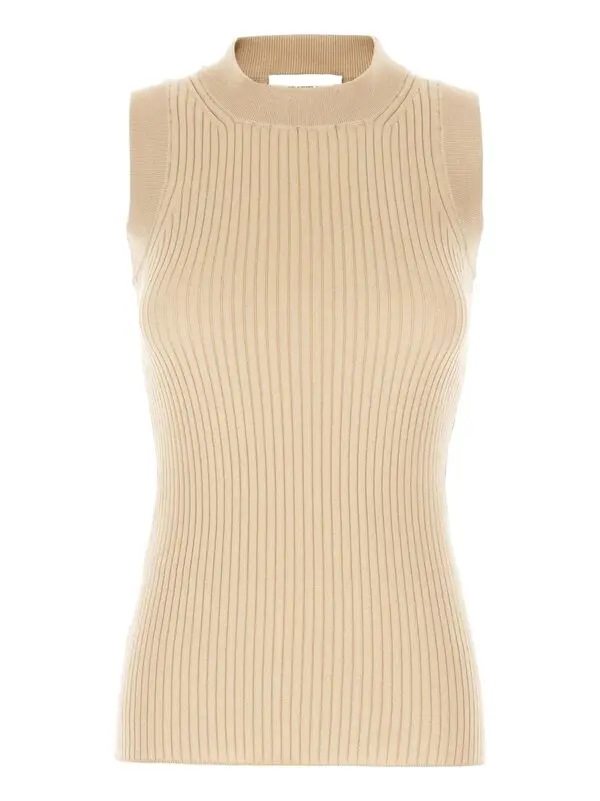 Sportmax Sleeveless Ribbed Knit Top - Multicolor