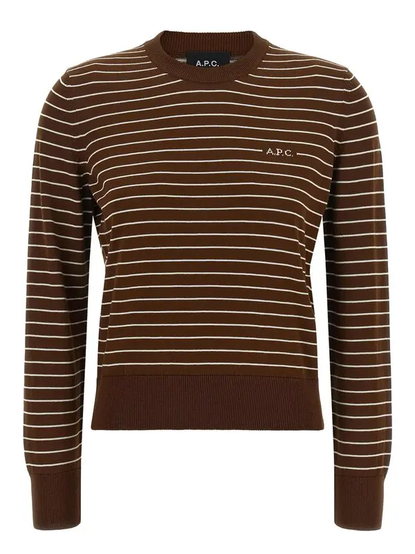 A.p.c. Sima Sweater - Brown