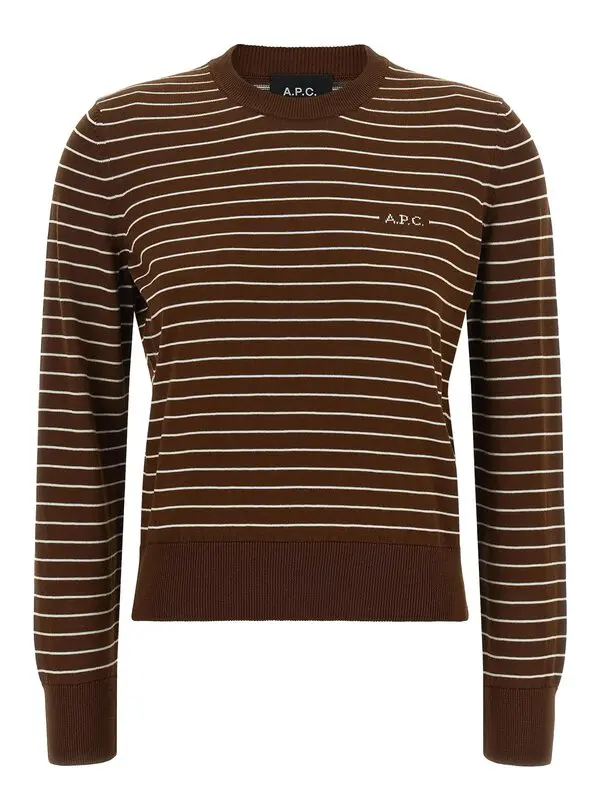 A.p.c. Sima Sweater - Brown
