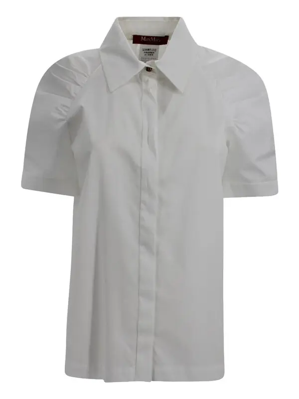 Max Mara Cotton Shirt - White