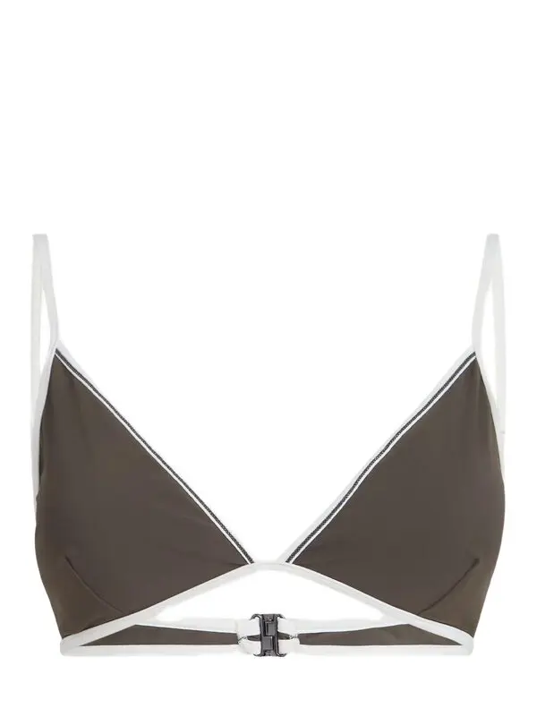 Brunello Cucinelli Triangle Bikini Top - Multicolor