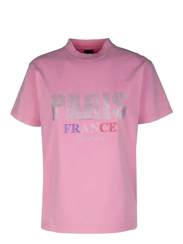 Balenciaga Graphic T-shirt - Multicolor