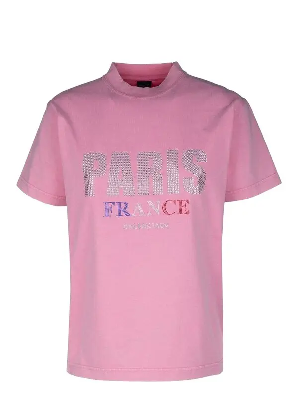 Balenciaga Graphic T-shirt - Multicolor