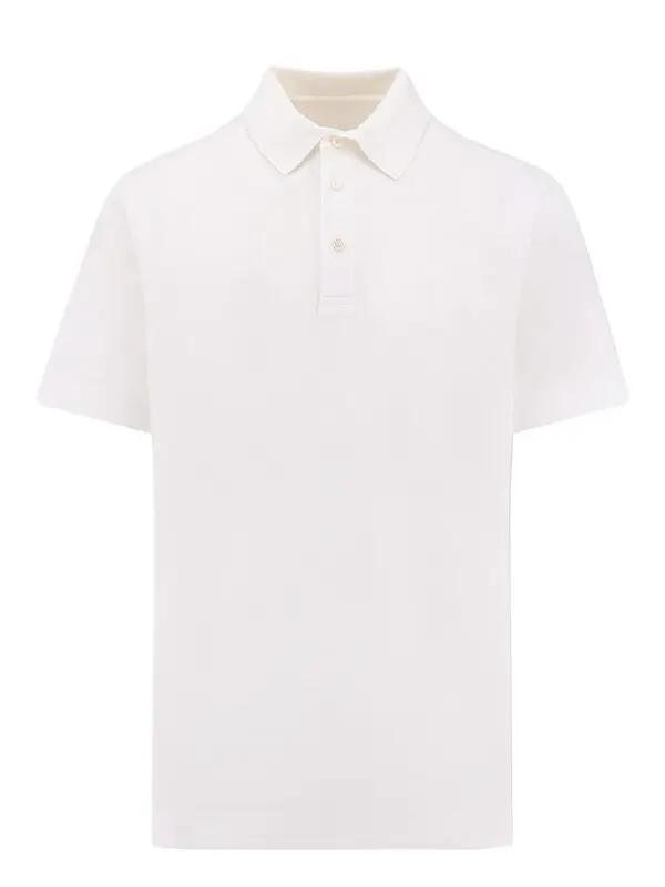 Givenchy Pique Cotton Polo Shirt With 4g Embroidery - Multicolor
